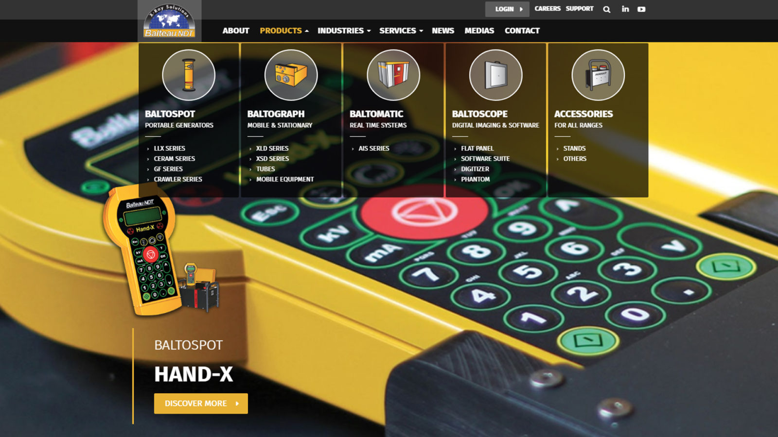 New Website - Balteau NDT